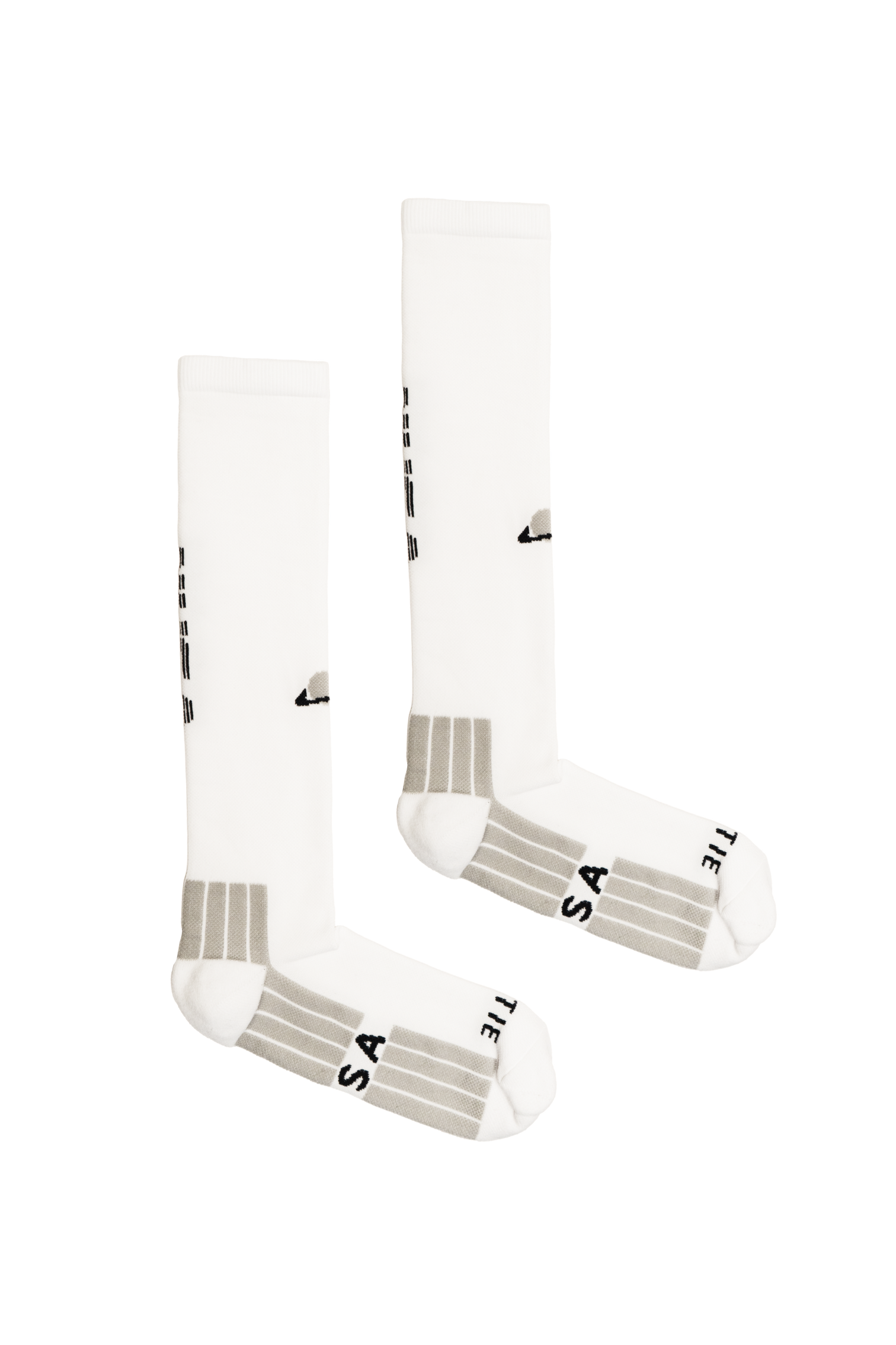 Herre Compression Sokker - Hvid Running - Planet Nusa